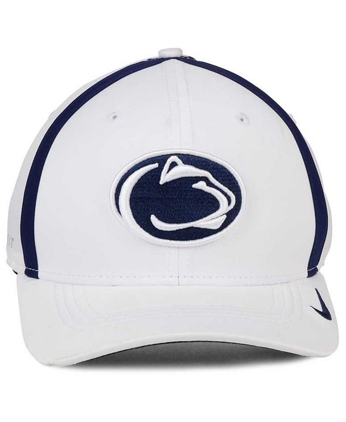 Nike Penn State Nittany Lions Aerobill Classic Sideline Swoosh Flex Cap ...