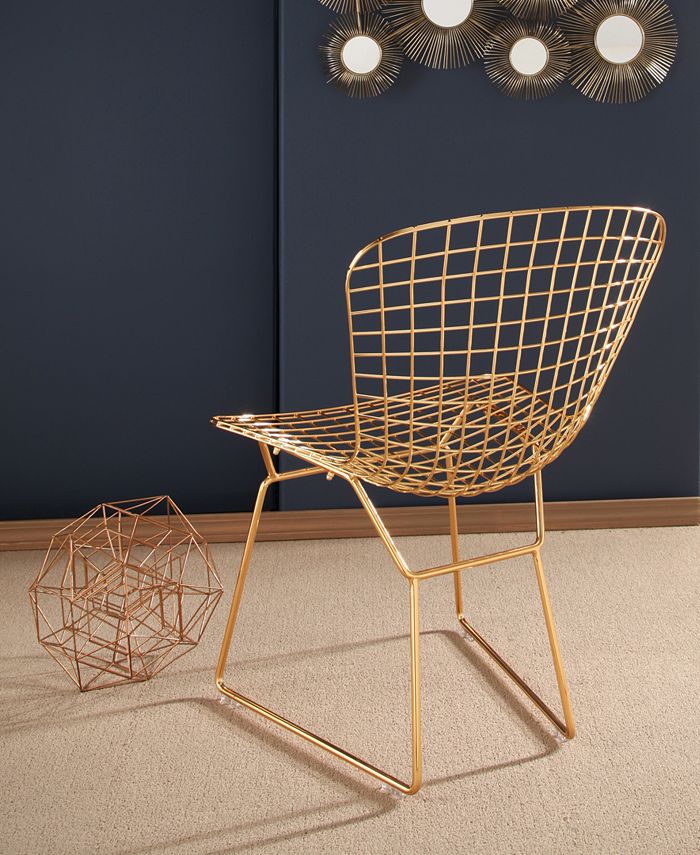 Abbyson Living Alessa Iron Dining Chair, Quick Ship - Macy's