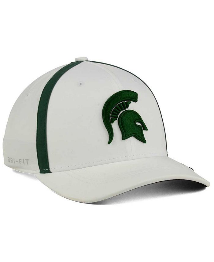 Nike Michigan State Spartans Aerobill Classic Sideline Swoosh Flex Cap ...