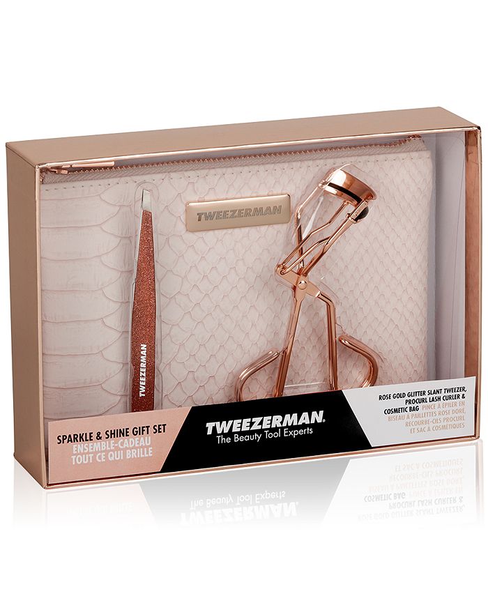 Tweezerman 3-Pc. Sparkle & Shine Gift Set - Macy's