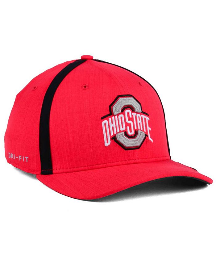 Nike Ohio State Buckeyes Aerobill Classic Sideline Swoosh Flex Cap - Macy's