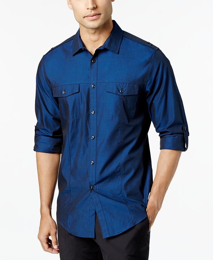 INC International Concepts I.N.C. Men's Core Topper Shirt, Created for ...