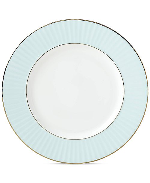 Lenox Pleated Colors Aqua Dinner Plate & Reviews - Fine China - Macy's