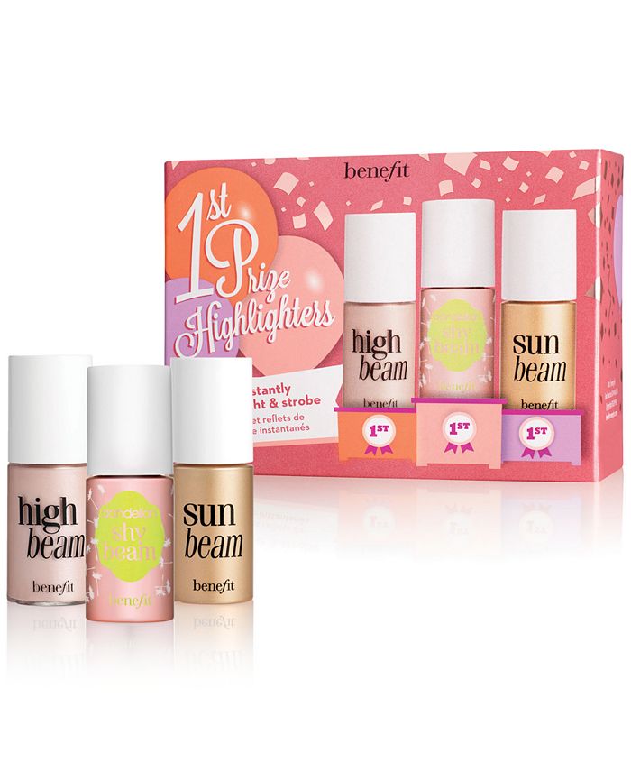 Benefit Cosmetics Benefit 3-Pc. 1st Prize Highlighters Set - Macy's