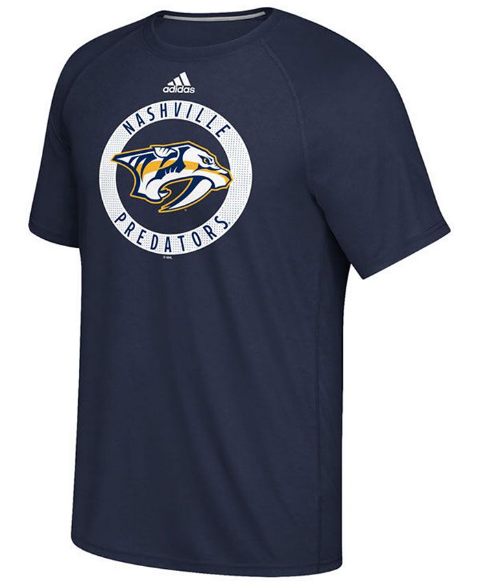 adidas Men's Nashville Predators Ultimate Practice T-Shirt - Macy's