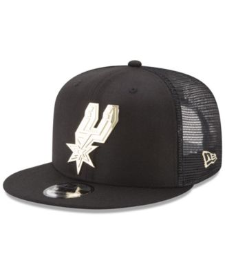 New Era San Antonio Spurs Metal Mesh 9FIFTY Snapback Cap - Macy's