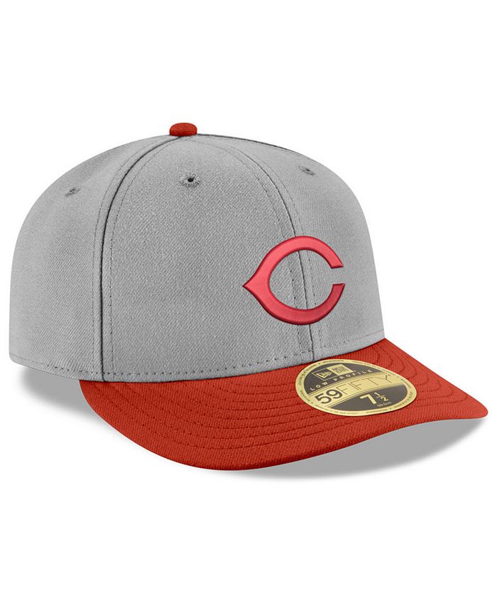 New Era Cincinnati Reds Cooperstown Low Profile 59FIFTY Fitted Cap - Macy's