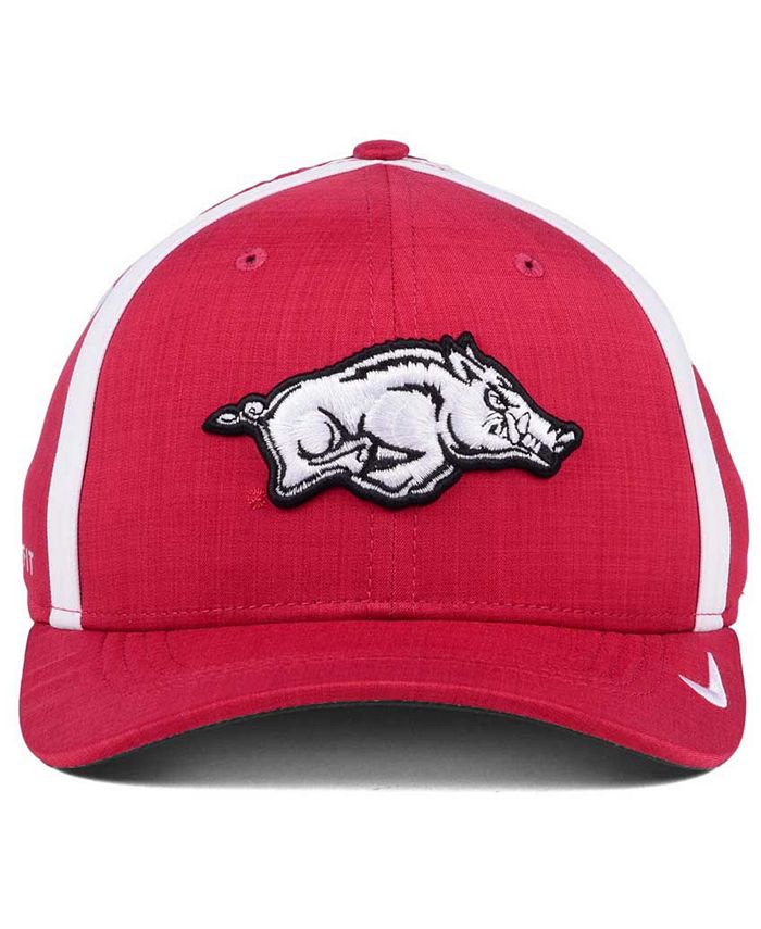 Nike Arkansas Razorbacks Aerobill Classic Sideline Swoosh Flex Cap - Macy's