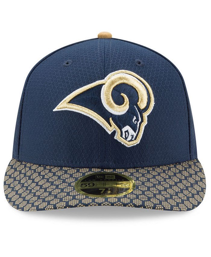 New Era Los Angeles Rams Sideline Low Profile 59FIFTY Fitted Cap - Macy's