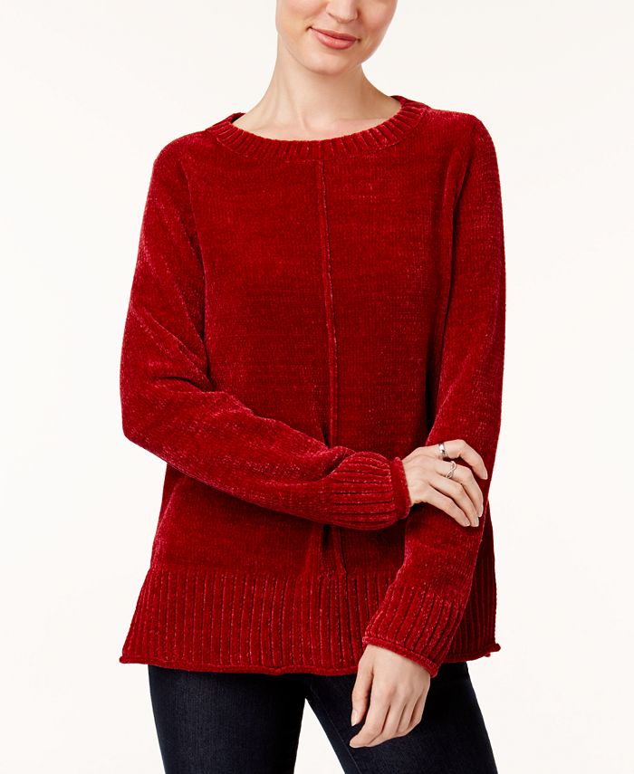 Style & Co Petite Chenille Sweater, Created for Macy's - Macy's