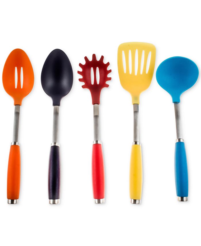 Fiesta 6-Pc. Multi Utensil Set with Crock - Macy's