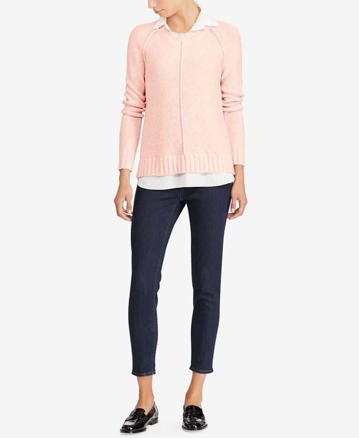 Lauren Ralph Lauren Layered-Look Sweater - Macy's