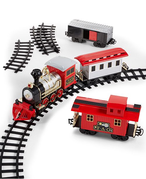 FAO Schwarz Motorized Train Set - All Toys & Games - Kids - Macy's