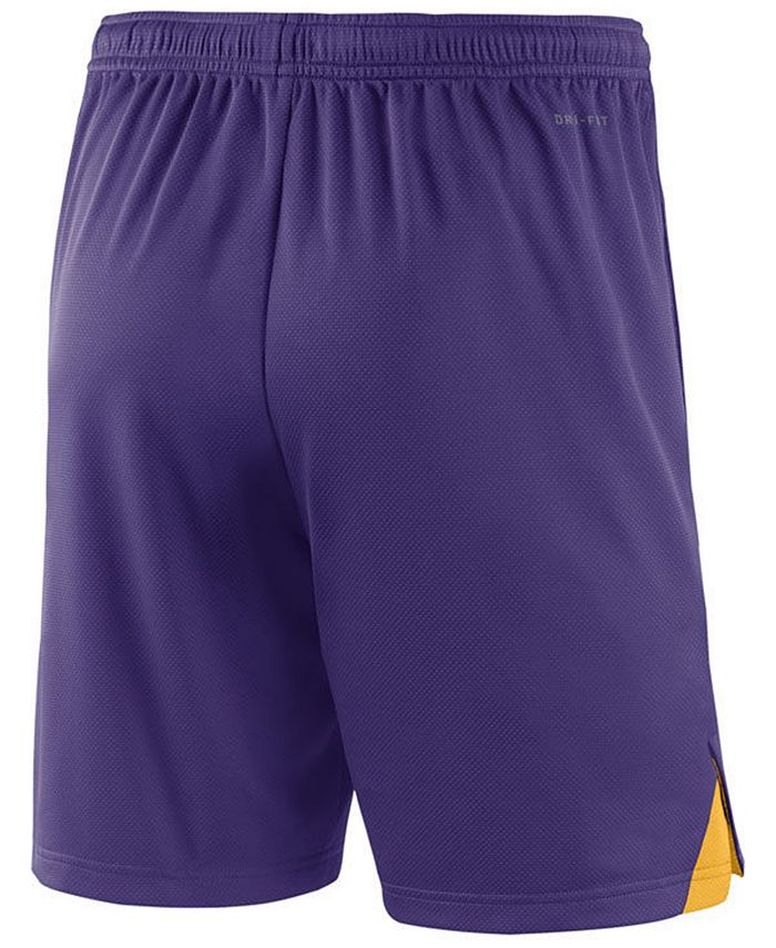 Nike Men's LSU Tigers Knit Dri-Fit Shorts - Macy's