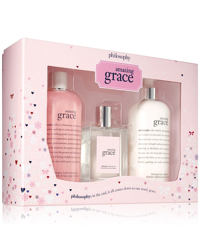 Philosophy 3 Pc Jumbo Amazing Grace T Set Macys