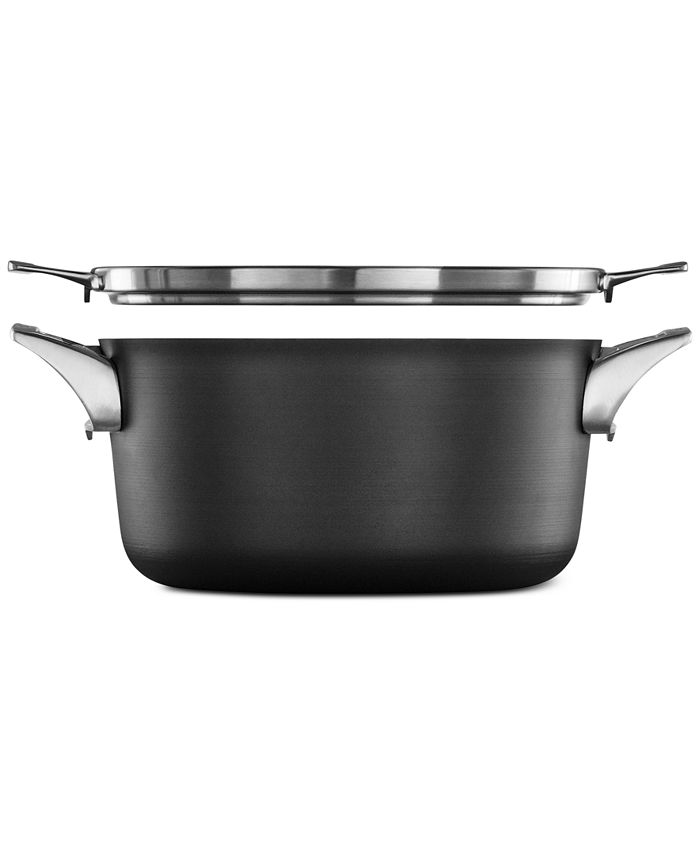 Calphalon Premier Space-Saving 2-Pc. Lid Set - Macy's