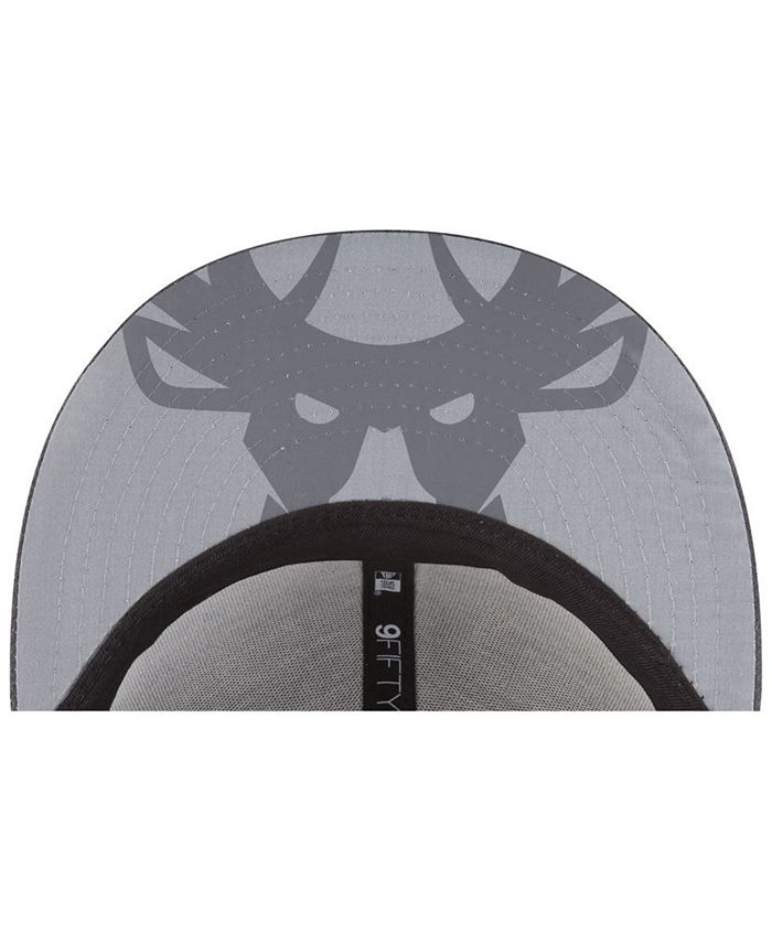 New Era Milwaukee Bucks On-Court Graphite Collection 9FIFTY Snapback ...