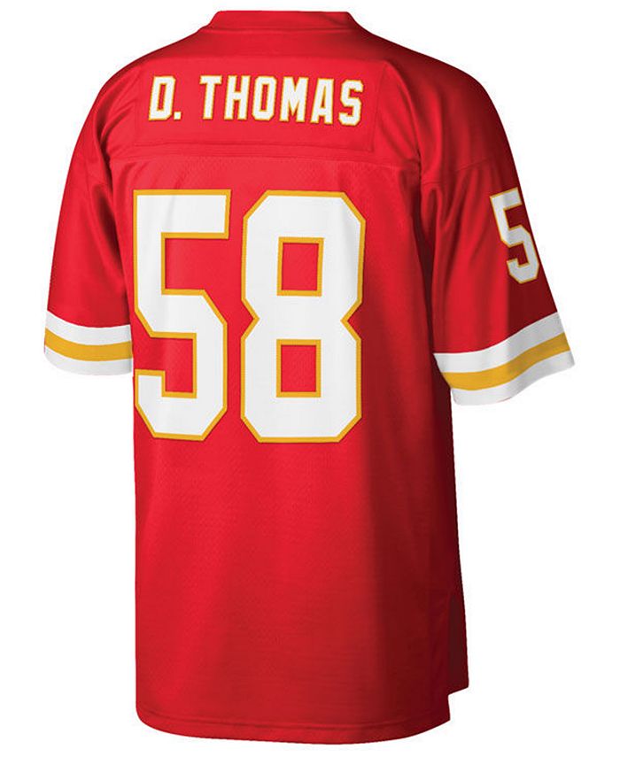 Mitchell & Ness Men's Derrick Thomas Kansas City Chiefs Replica ...