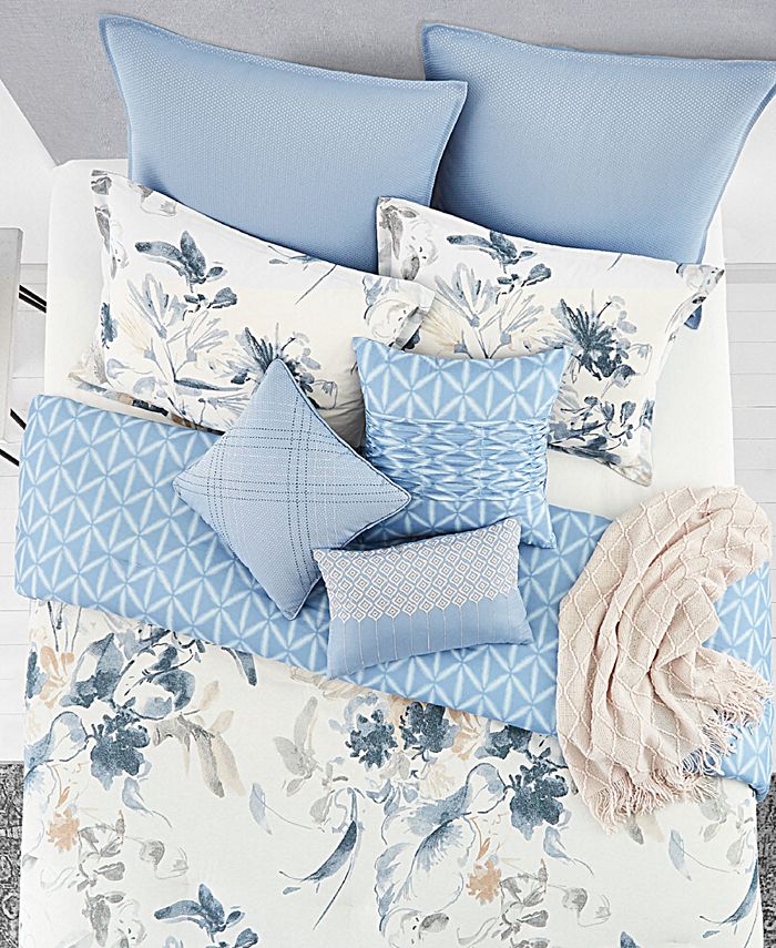 Sunham CLOSEOUT! Kelly Ripa Home Indigo Mood Reversible 10-Pc. Queen ...