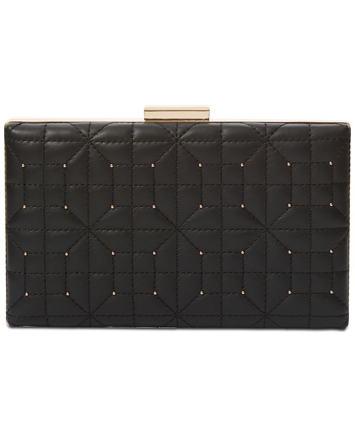 Calvin Klein Quilted Box Clutch - Macy's