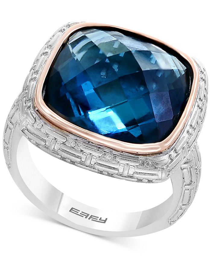EFFY Collection Balissima by EFFY® London Blue Topaz Ring (12 ct. t.w ...