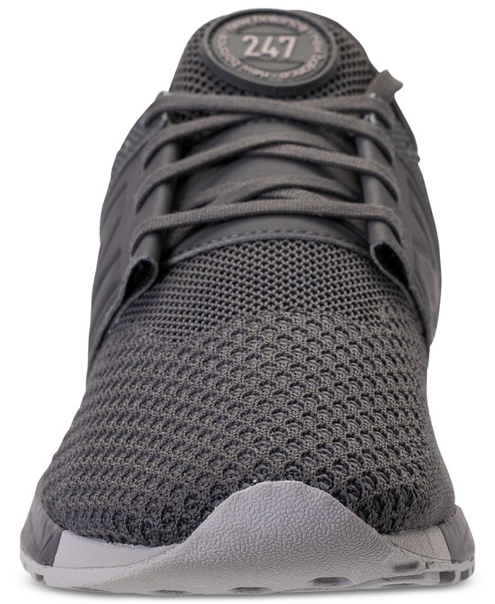 New Balance Men's 247 Knit Casual Sneakers from Finish Line - Macy's