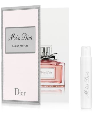 Receive a Complimentary Miss Dior Sample with any Women's Fragrance ...