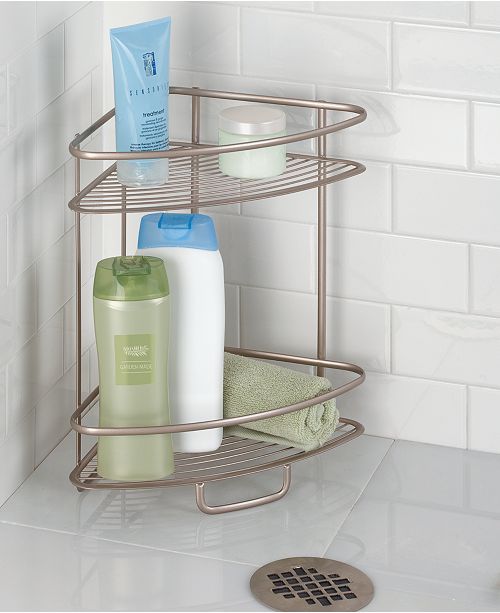 Interdesign Axis Two Tier Shower Shelf & Reviews - Bathroom Accessories ...