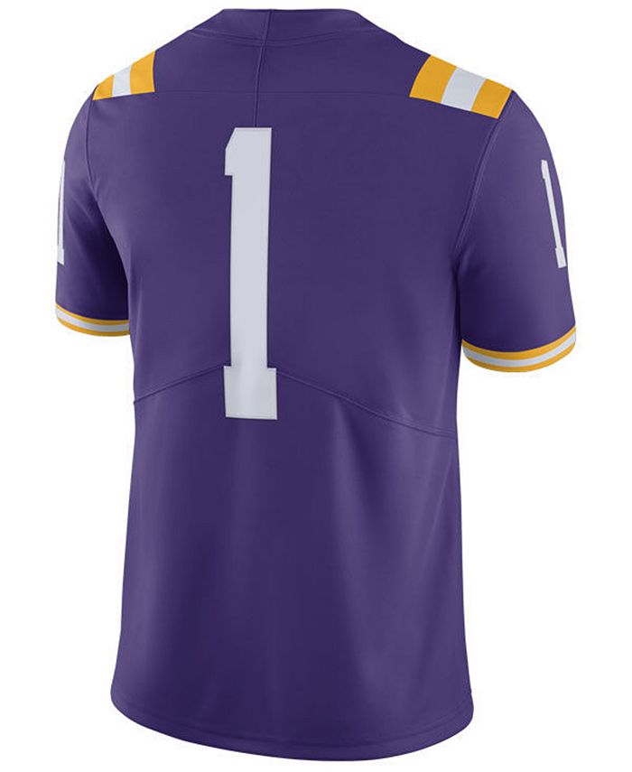 Nike Men's LSU Tigers Limited Football Jersey - Macy's