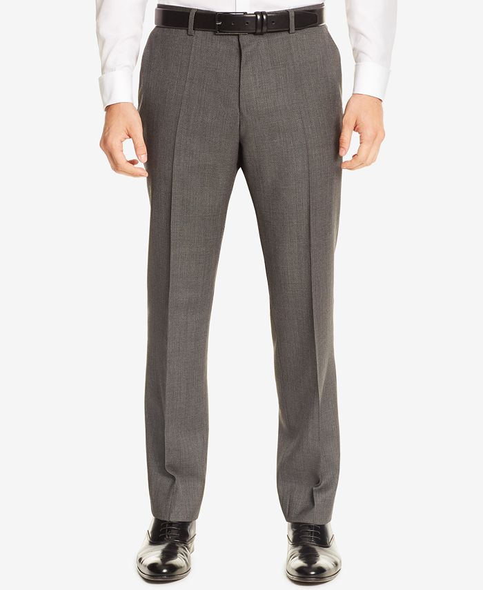 Hugo Boss BOSS Men's Slim-Fit Birdseye Suit - Macy's