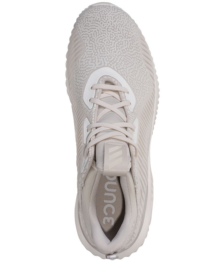 adidas Men's AlphaBounce EM HPC Running Sneakers from Finish Line - Macy's