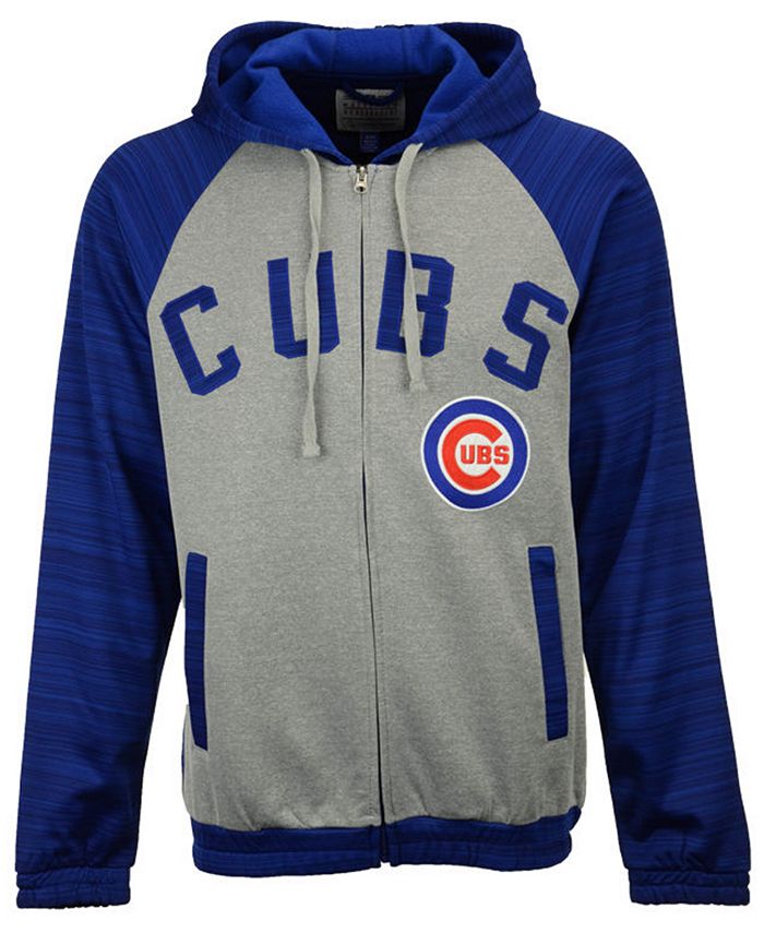 G-III Sports Men's Chicago Cubs Legend Hooded Track Jacket - Macy's
