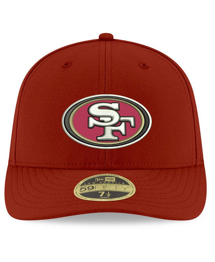 New Era San Francisco 49ers Team Basic Low Profile 59FIFTY Fitted Cap ...