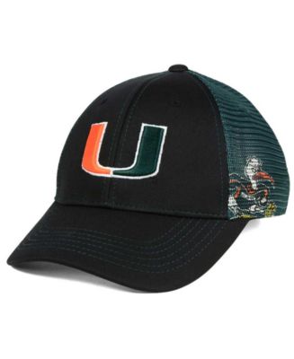 Top of the World Miami Hurricanes Peakout Stretch Cap - Macy's