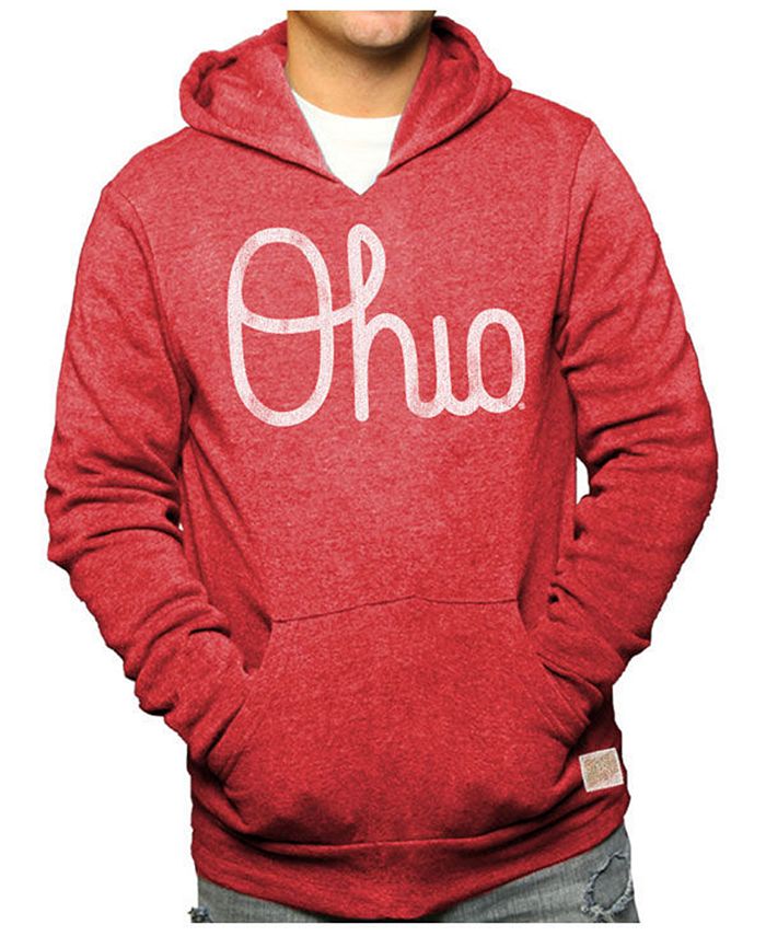 Retro Brand Men's Ohio State Buckeyes Logo Script Hoodie - Macy's