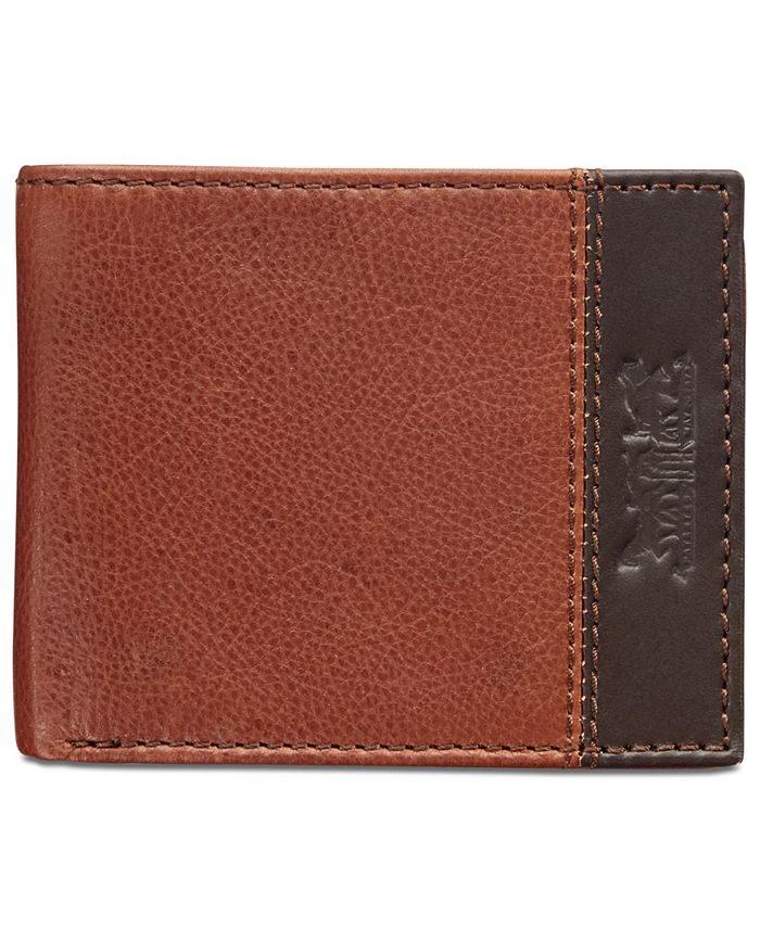 Levi's Men's RFID Extra-Capacity Leather Wallet - Macy's