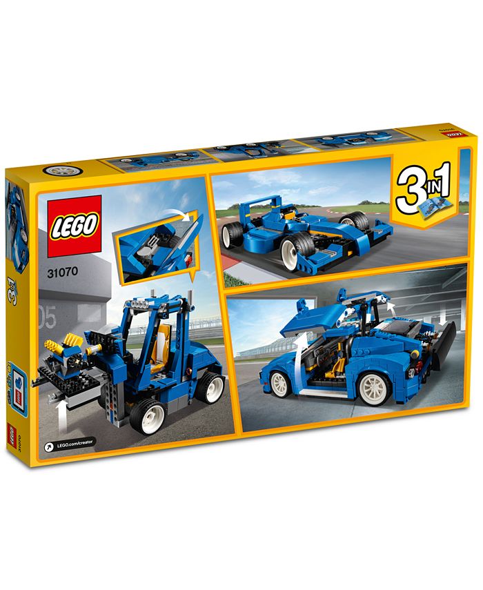 LEGO® 664-Pc. Creator Turbo Track Racer 31070 - Macy's