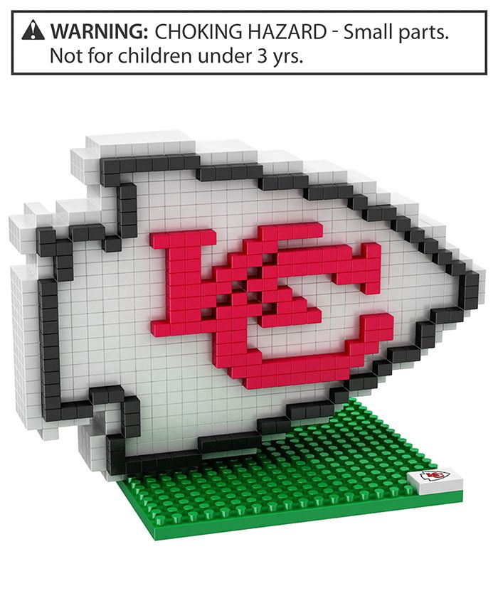 Forever Collectibles Kansas City Chiefs BRXLZ 3D Logo Puzzle - Macy's
