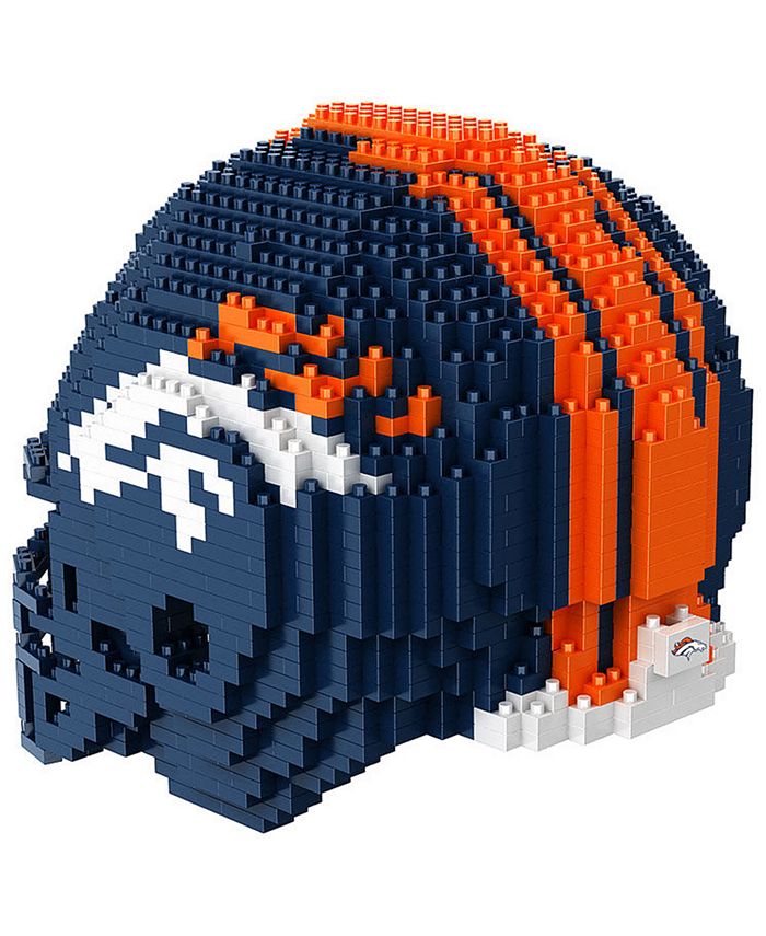 Forever Collectibles Denver Broncos BRXLZ 3D Helmet Puzzle - Macy's