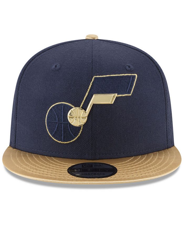 New Era Utah Jazz Triple Gold 9FIFTY Snapback Cap - Macy's