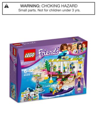LEGO® 186-Pc. Friends Heartlake Surf Shop Set 41315 - Macy's