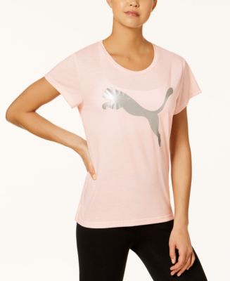 Puma Urban Sport Metallic-Logo T-Shirt - Macy's
