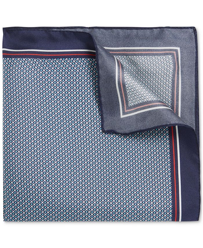Hugo Boss BOSS Men's Patterned Silk Pocket Square - Macy's