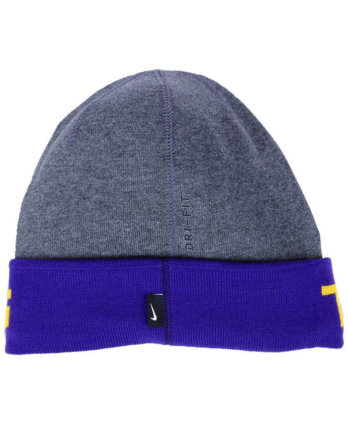 Nike LSU Tigers Training Beanie Knit Hat - Macy's