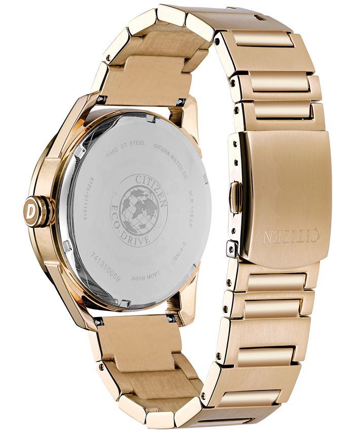 Citizen Drive from Citizen Eco-Drive Men's Rose Gold-Tone Stainless ...