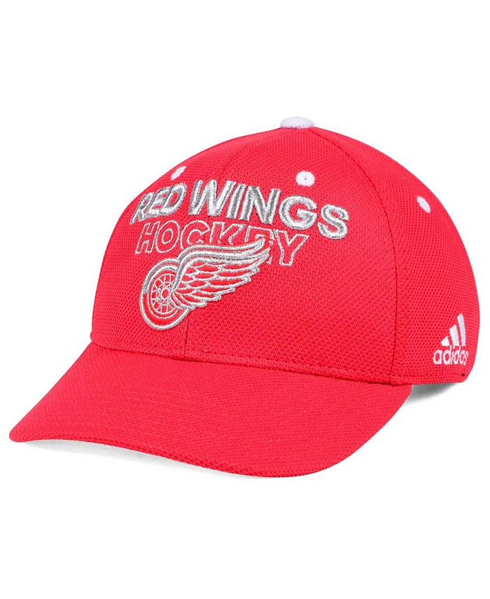 adidas Detroit Red Wings 100th Celebration Structured Adjustable Cap ...