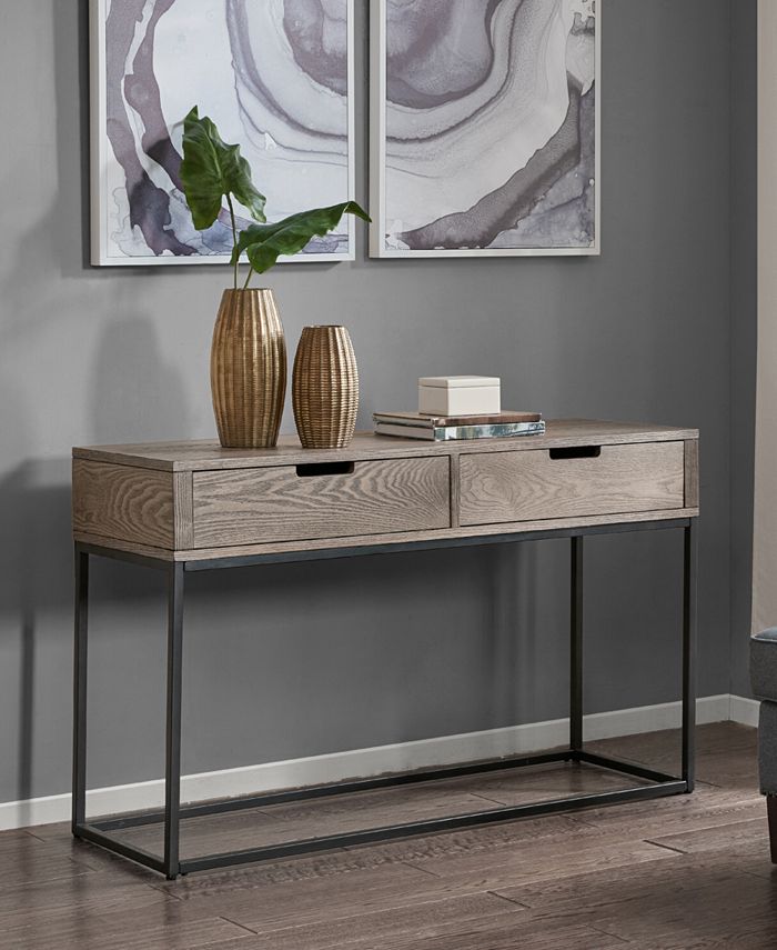 Furniture Malibu Console Table - Macy's