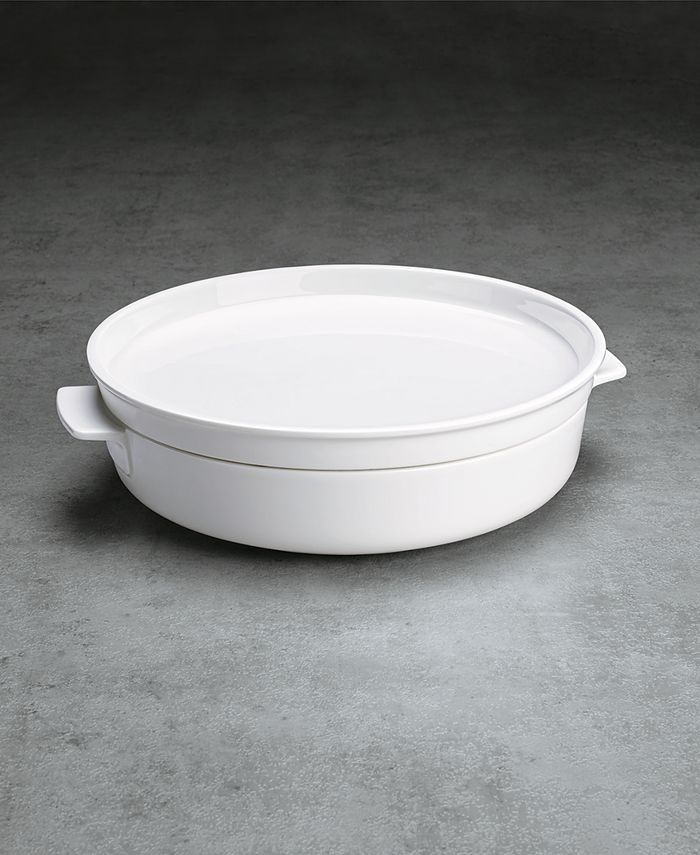 Villeroy & Boch Clever Cooking 11" Round Baking Dish With Silicone Lid ...