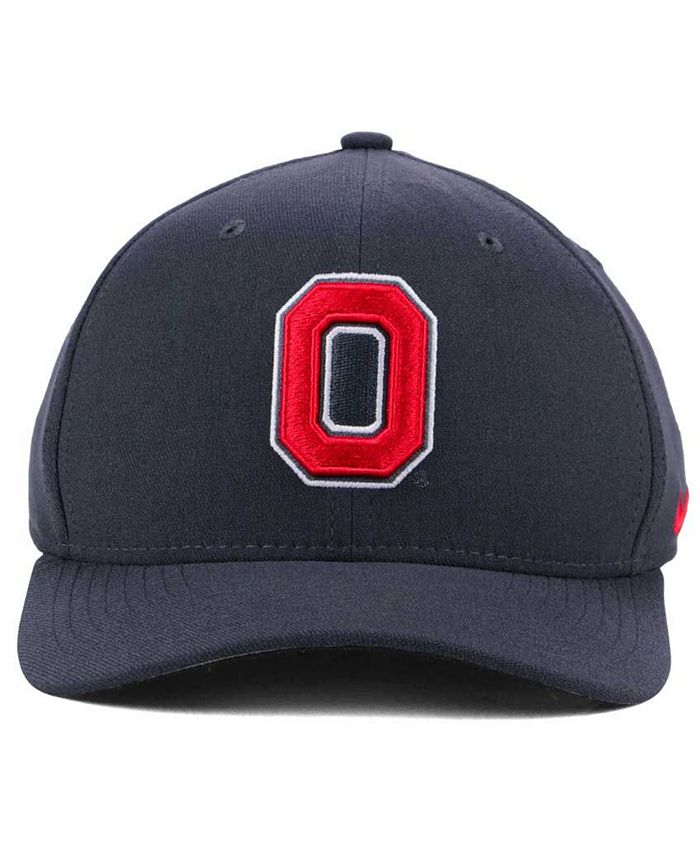 Nike Ohio State Buckeyes Anthracite Classic Swoosh Cap - Macy's