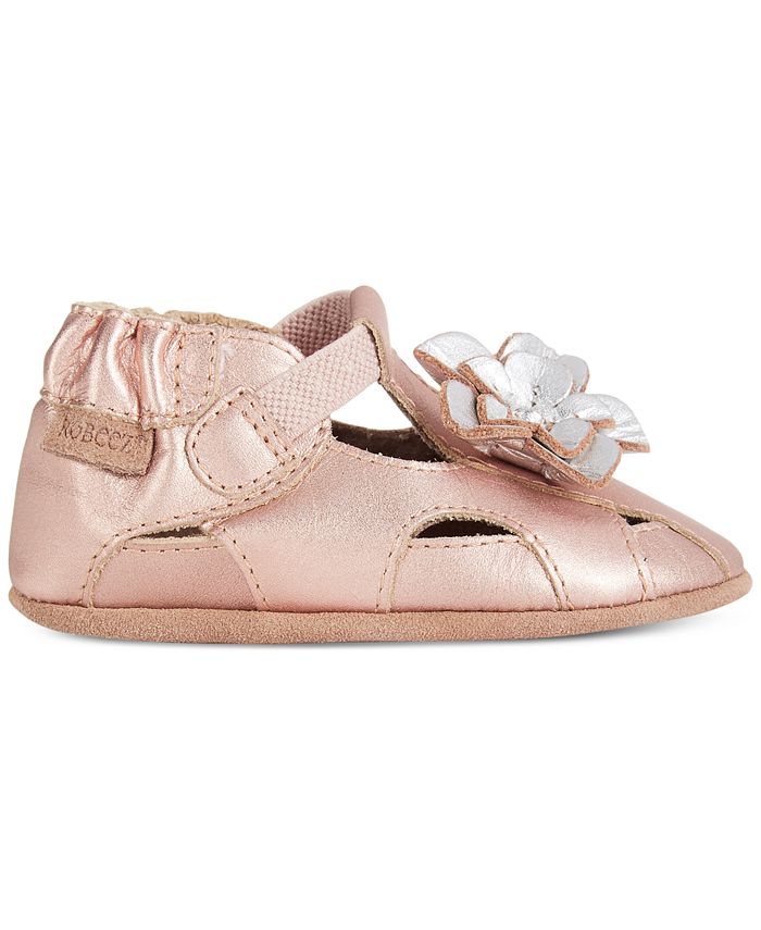 Robeez Pretty Pansy Sandals, Baby Girls (0-4) - Macy's
